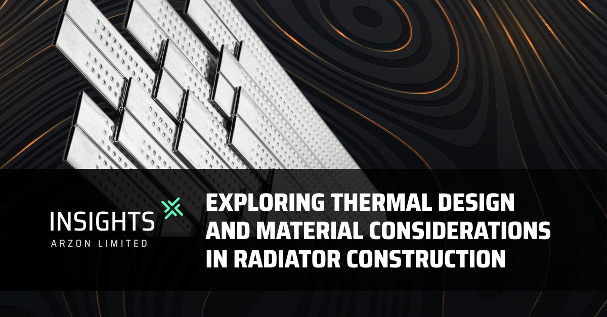 Exploring Thermal Design and Material Considerations in Radiator ...